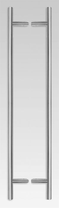 Door Pull Bars Round Profile Matte Black or Stainless Steel – Concept ...