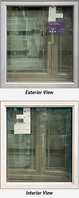Fixed Window 44" Wide x 49 ¼" Tall – Concept 76 Windows and Doors